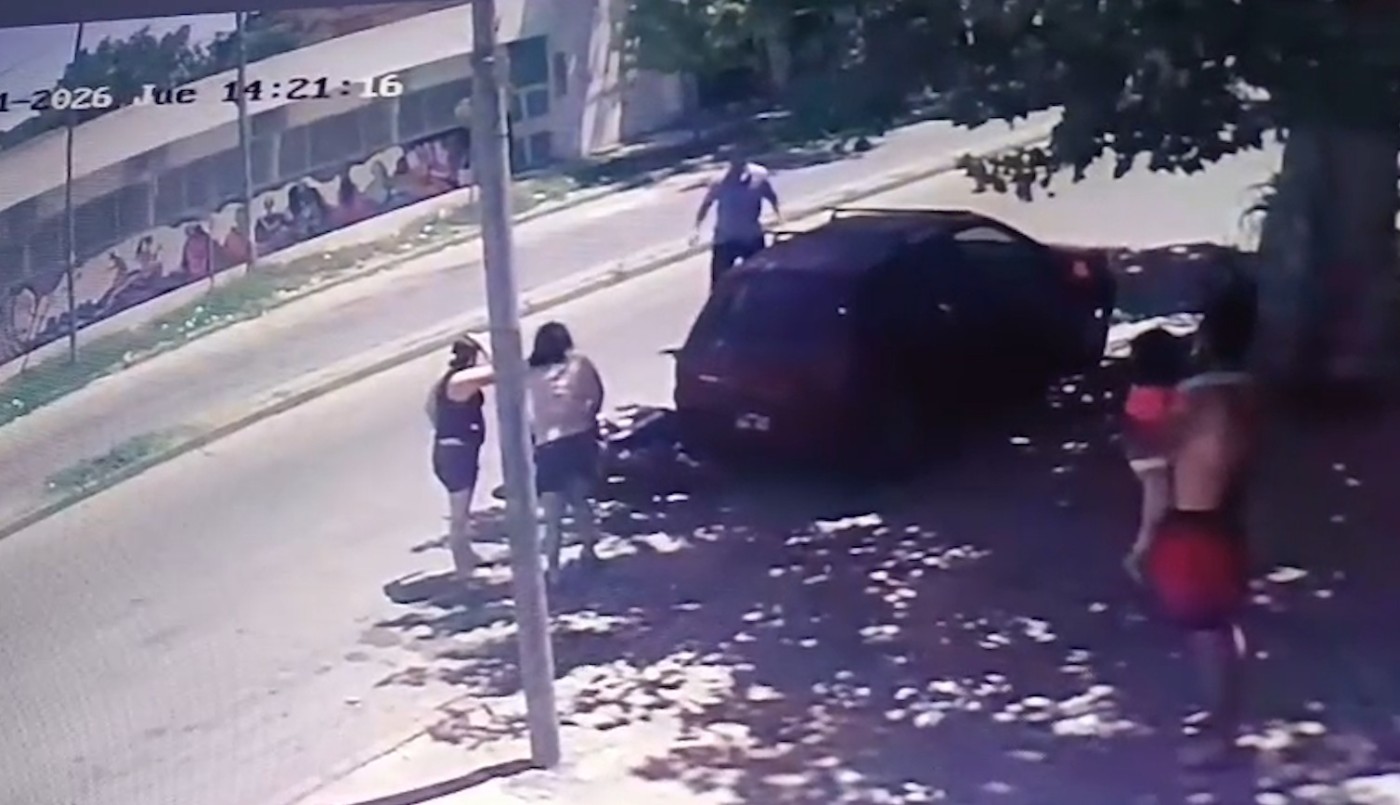 Un motociclista murió tras un choque en Rivarola y Anderson | Telefe ...